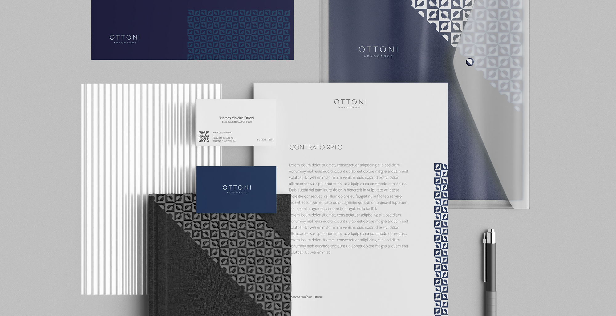 Branding para escritório de advocacia Ottoni Advogados - Austerbrands ...